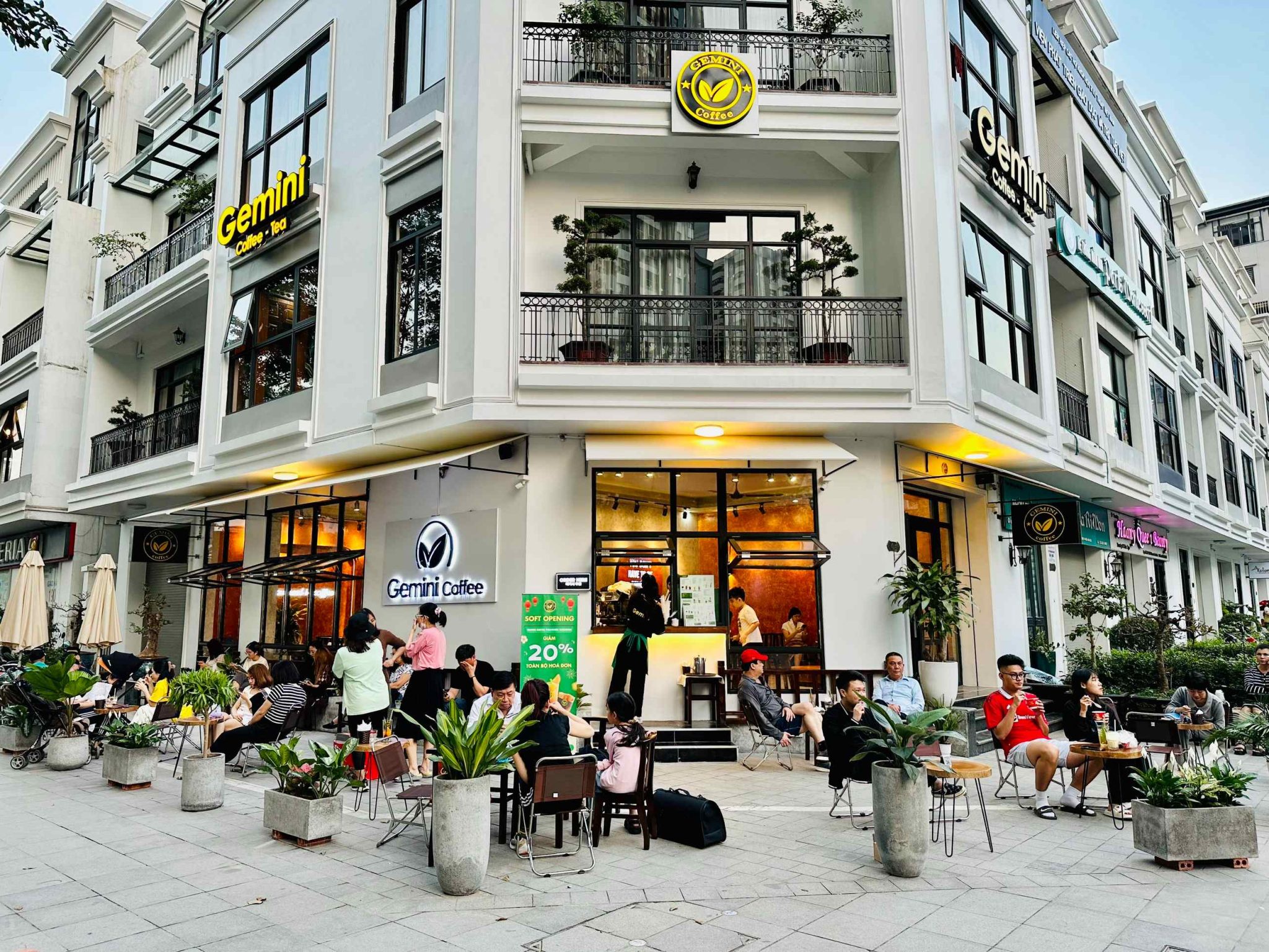 Gemini Coffee – Chuỗi cửa hàng cà phê Song Tử