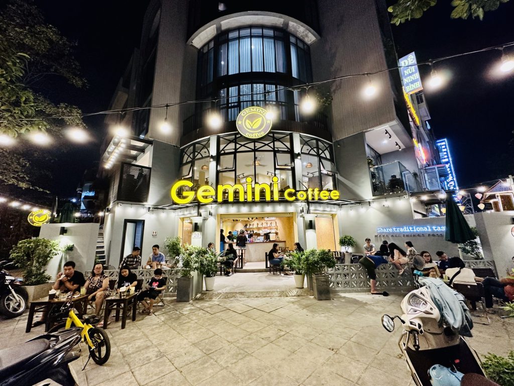 Hệ thống cửa hàng – Gemini Coffee