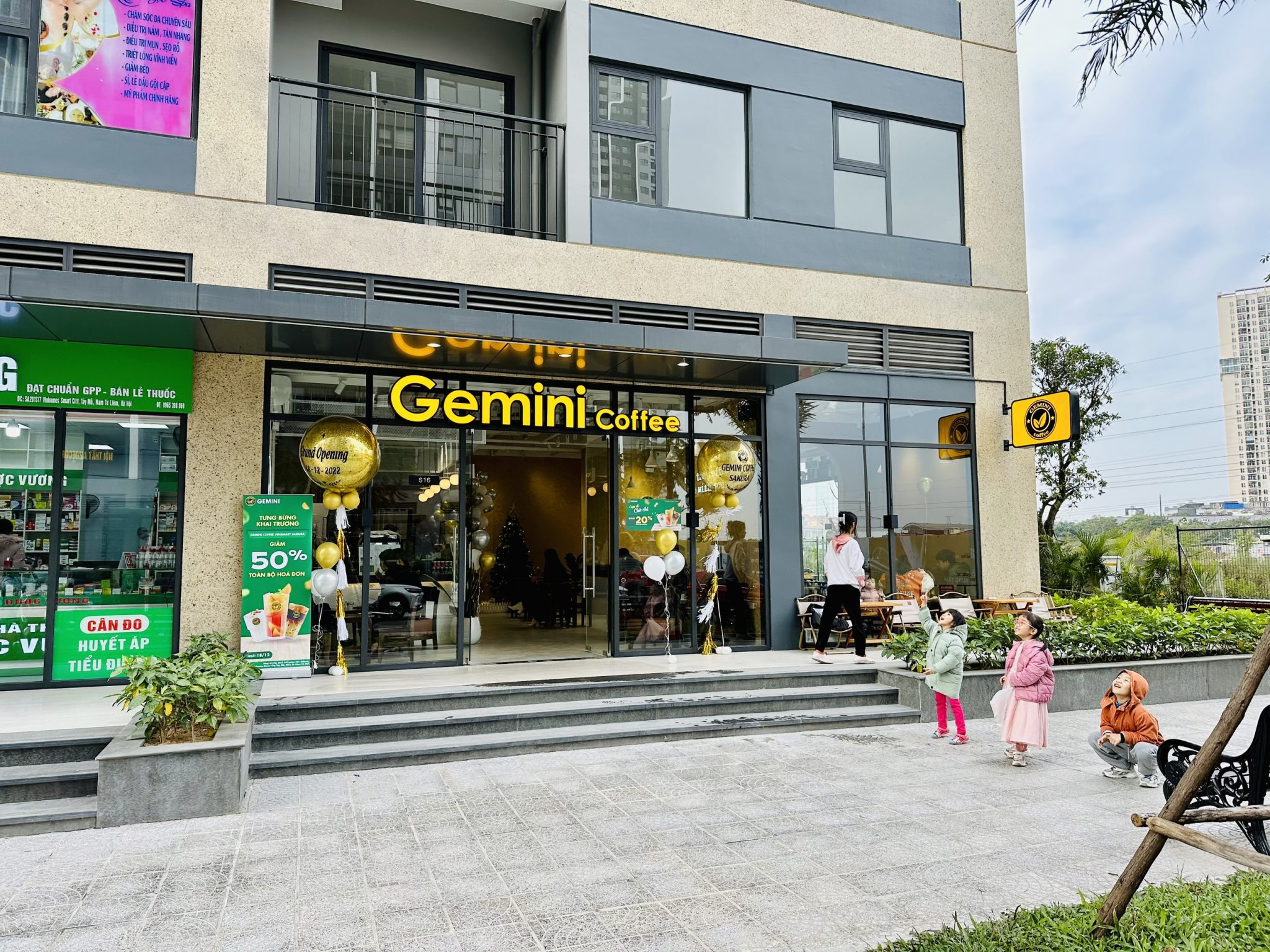 Gemini Coffee – Chuỗi cửa hàng cà phê Song Tử