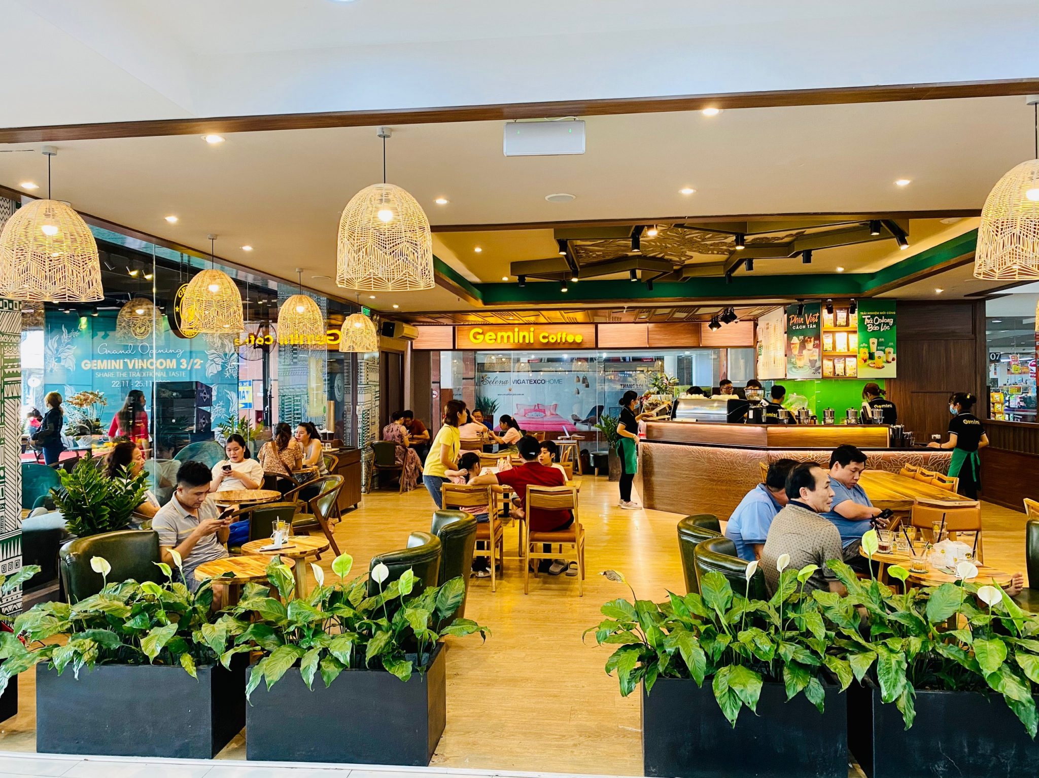 Gemini Coffee – Chuỗi cửa hàng cà phê Song Tử